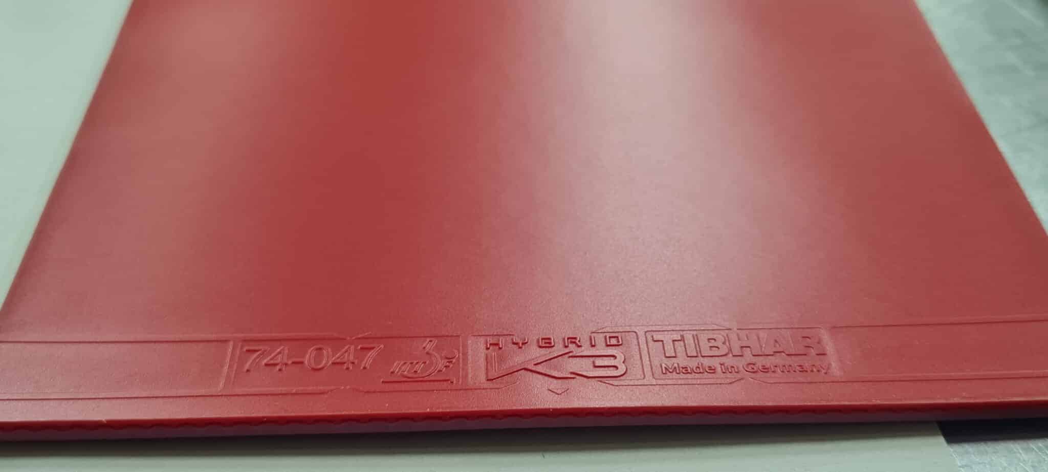 Tibhar Hybrid K3 fx Test + Video (Yannick Sprengel)